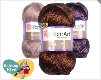 Silver Metallic Yarn - Etsy