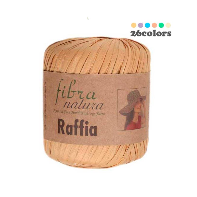 Raffia Yarn - Etsy