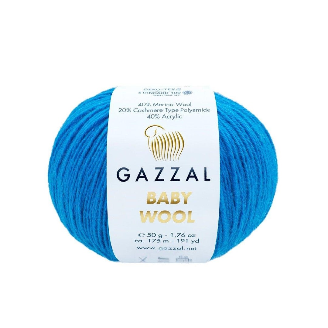 Gazzal Baby Wool Yarn 50g 175m - Etsy