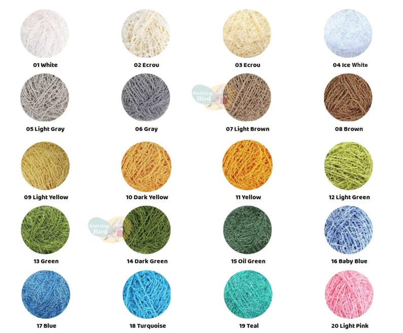 Polyester Scrubby Dishcloth Yarn: Durable Knitting Crochet Yarn - Etsy