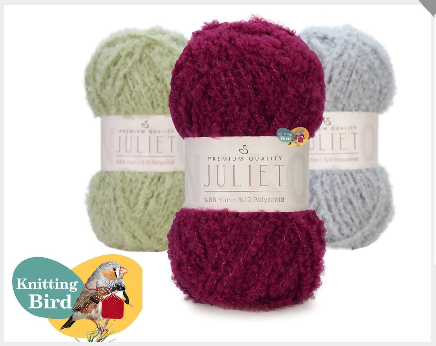 Nako Juliet Boucle Sheepy Yarn Amigurumi Hair Eyelash Baby - Etsy