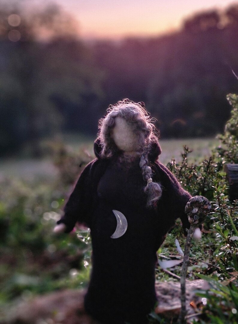 Deathwalker Spirit Doll ** Death Doula Spirit Doll ** COMMISSION A DOLL ...
