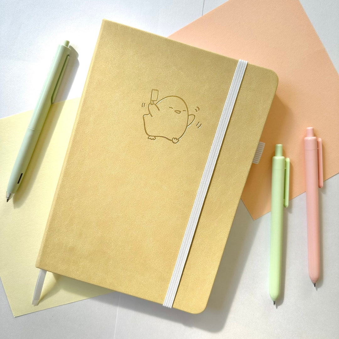 Momo the Duck Running With a Knife Dotted Journal - Etsy