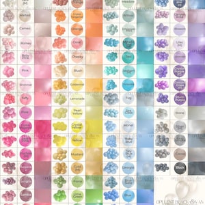 Tuftex Color Chart - Etsy Canada