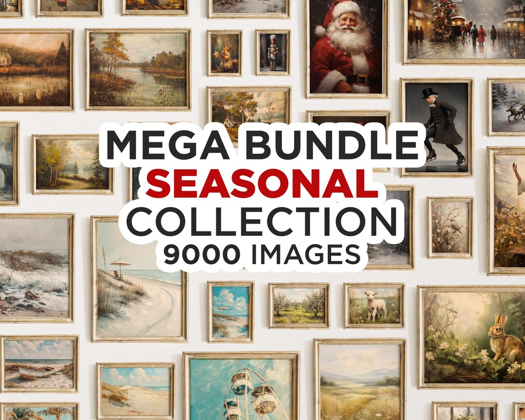 9000+ Vintage Oil Painting Prints: Mega Bundle (digital Prints) - Etsy