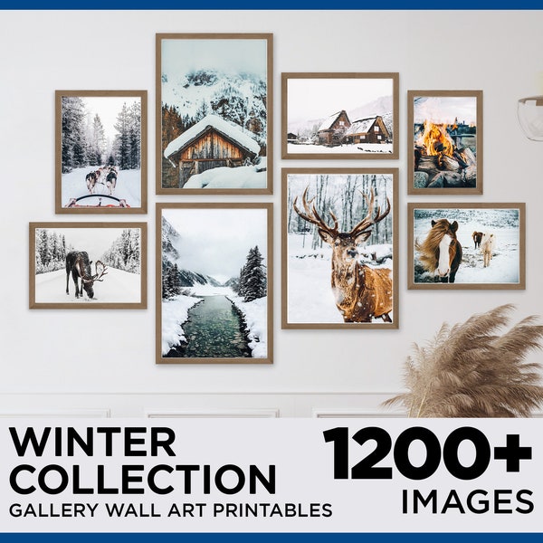 Winter Wall Art - Etsy