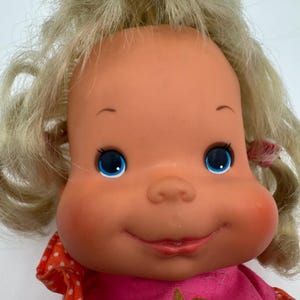 Vintage 1978 Ideal 13" Whoopsie Doll Squeeze Tummy Squeals and Pigtails ...
