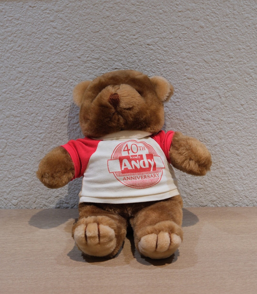 Vintage Handy Andy Teddy Bear Fuzzy Tee Team 40 Anniversary Shirts ...