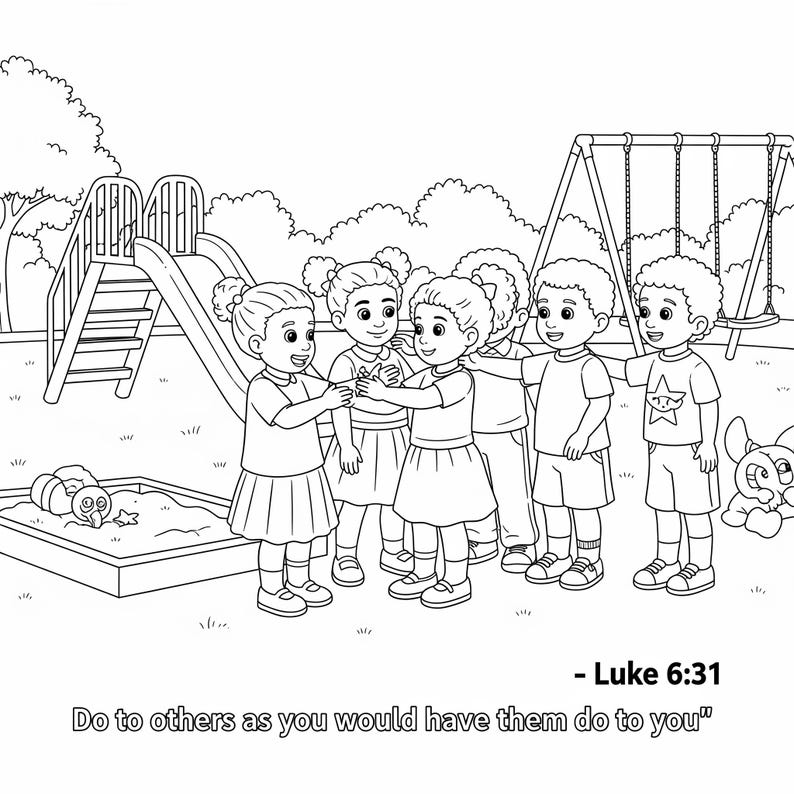 Bible Coloring Book Kids Coloring Book Adult Coloring Book - Etsy