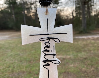 God is Greater Than Highs & Lows Cross Freshie, Cross Freshie, Scented ...