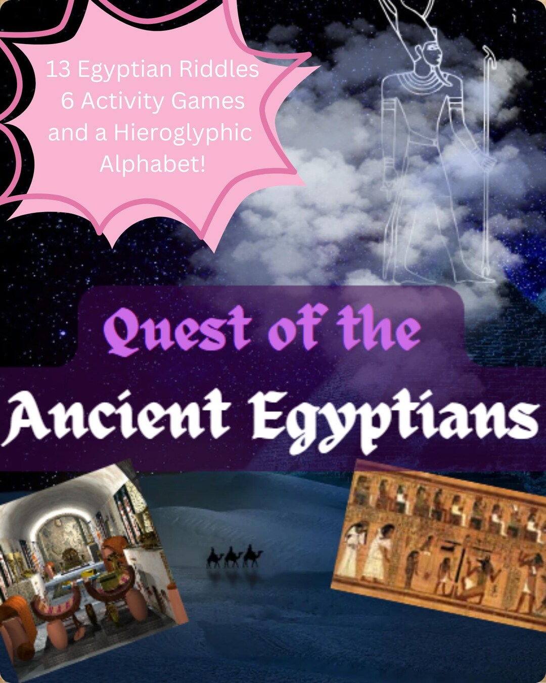 Ancient Egypt Scavenger Hunt (fun Learning Experience) - Etsy