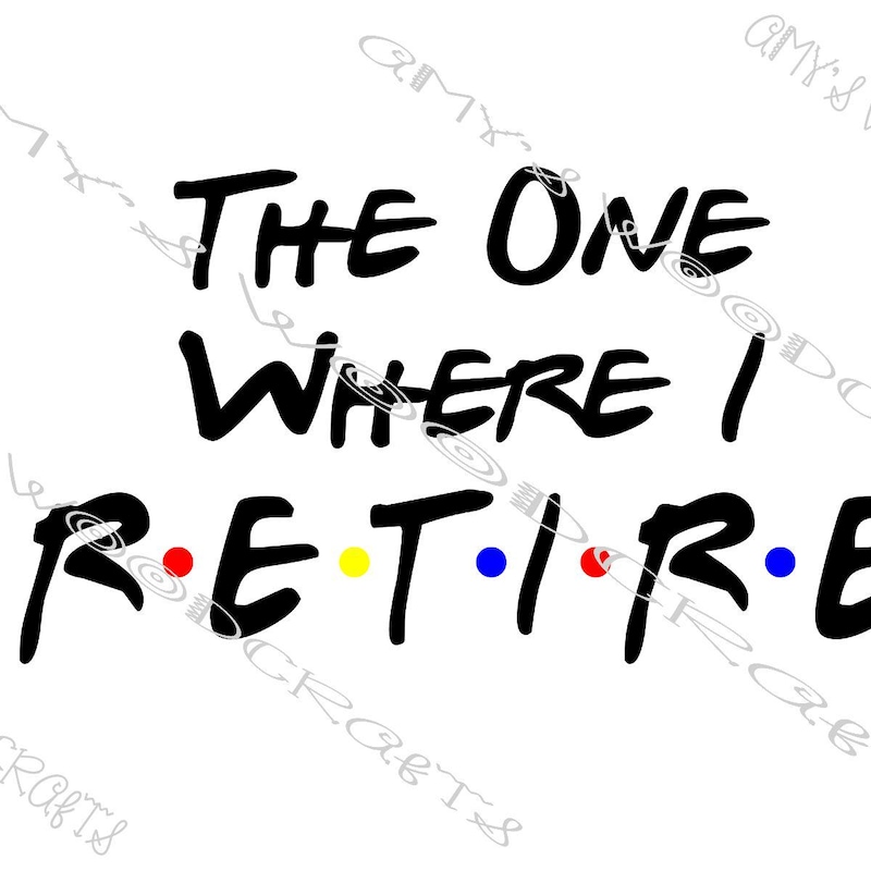 Retirement Friends Image - Etsy