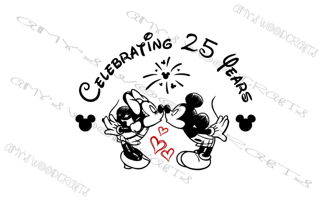 Celebrating 25 Magical Years | Digital File for Cricut or Silhouette ...