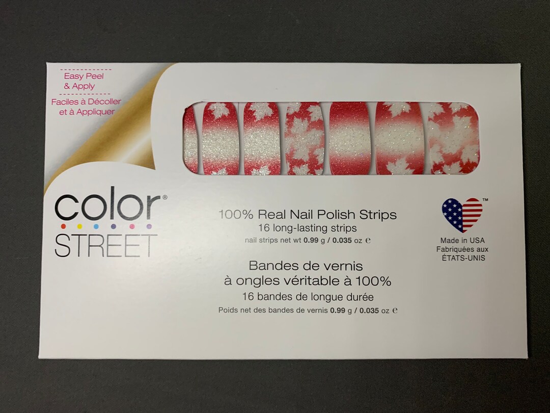 Color Street Majestic Maple Retired Hard to Find Nail Polish Strips - Etsy