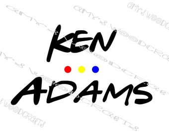 Ken Adams Friends - Etsy UK