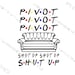 Ross Quotes Svg File Friends Svg Cut File Unagi Clipart Instant ...