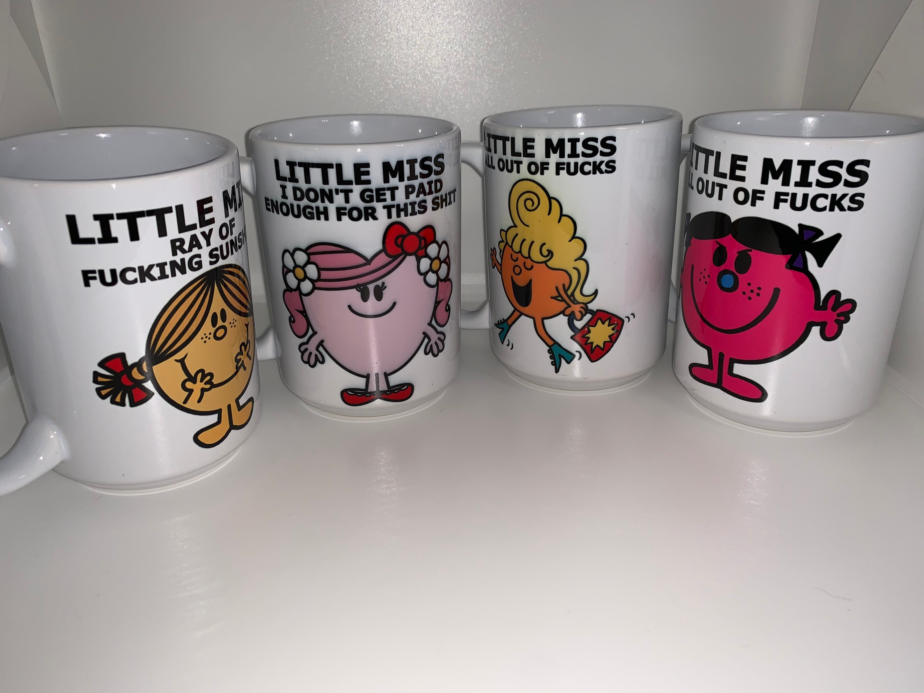 Little Miss Naughty Coffee Mug Custom Coffee Mugs Funny - Etsy