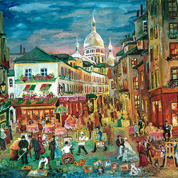 Montmartre Paris - Etsy