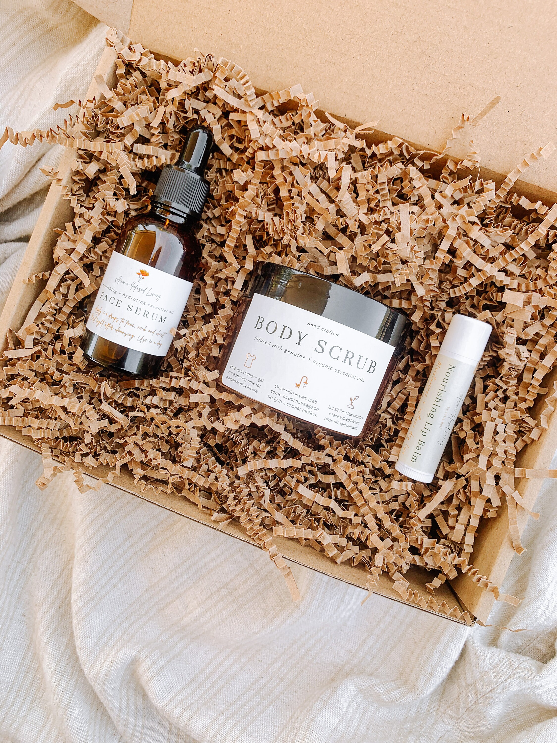 Happy Skin Gift Box, Customizable | Aromatic Skincare Products | All ...