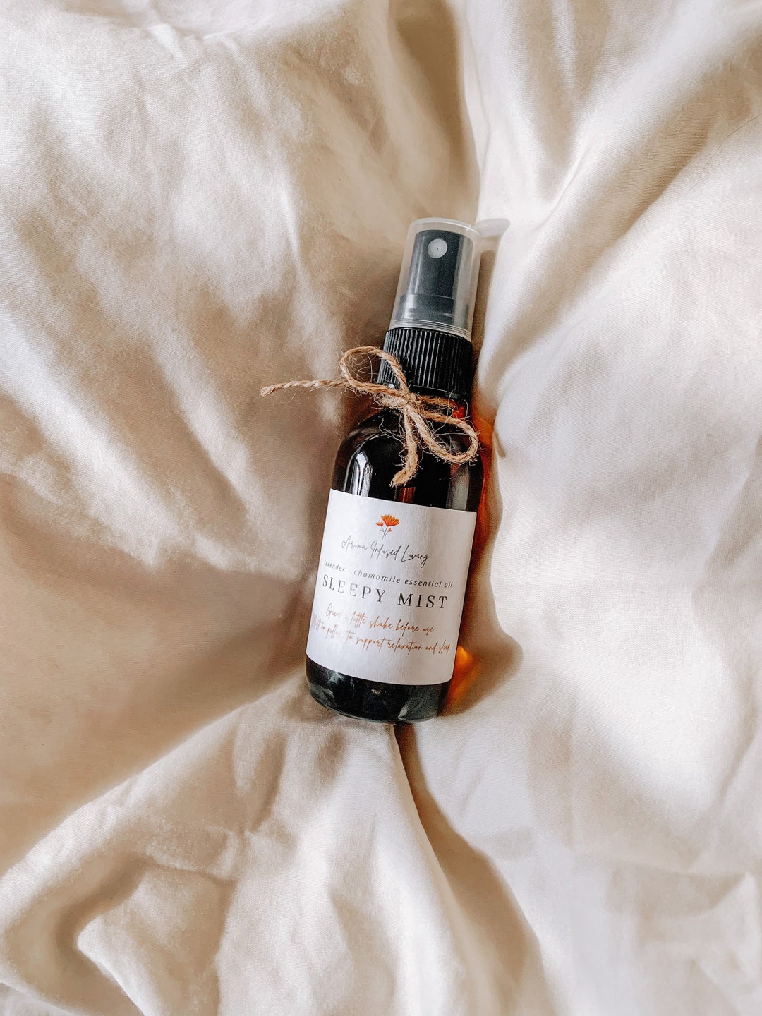 Sleepy Mist: Organic Essential Oils for Relaxation, Safe for Kids 2+ - Etsy