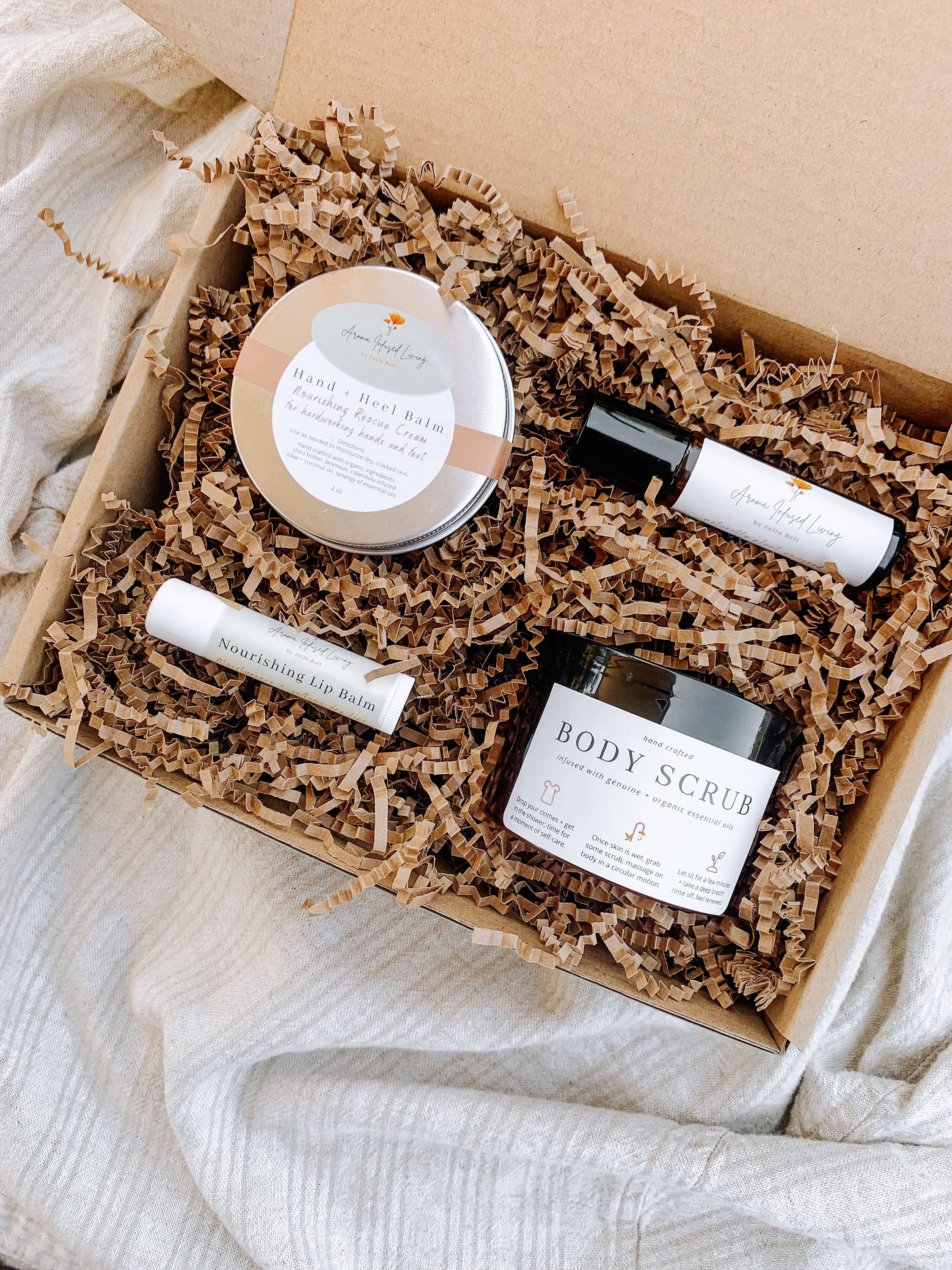 Happy Skin Gift Box, Customizable | Aromatic Skincare Products | All ...