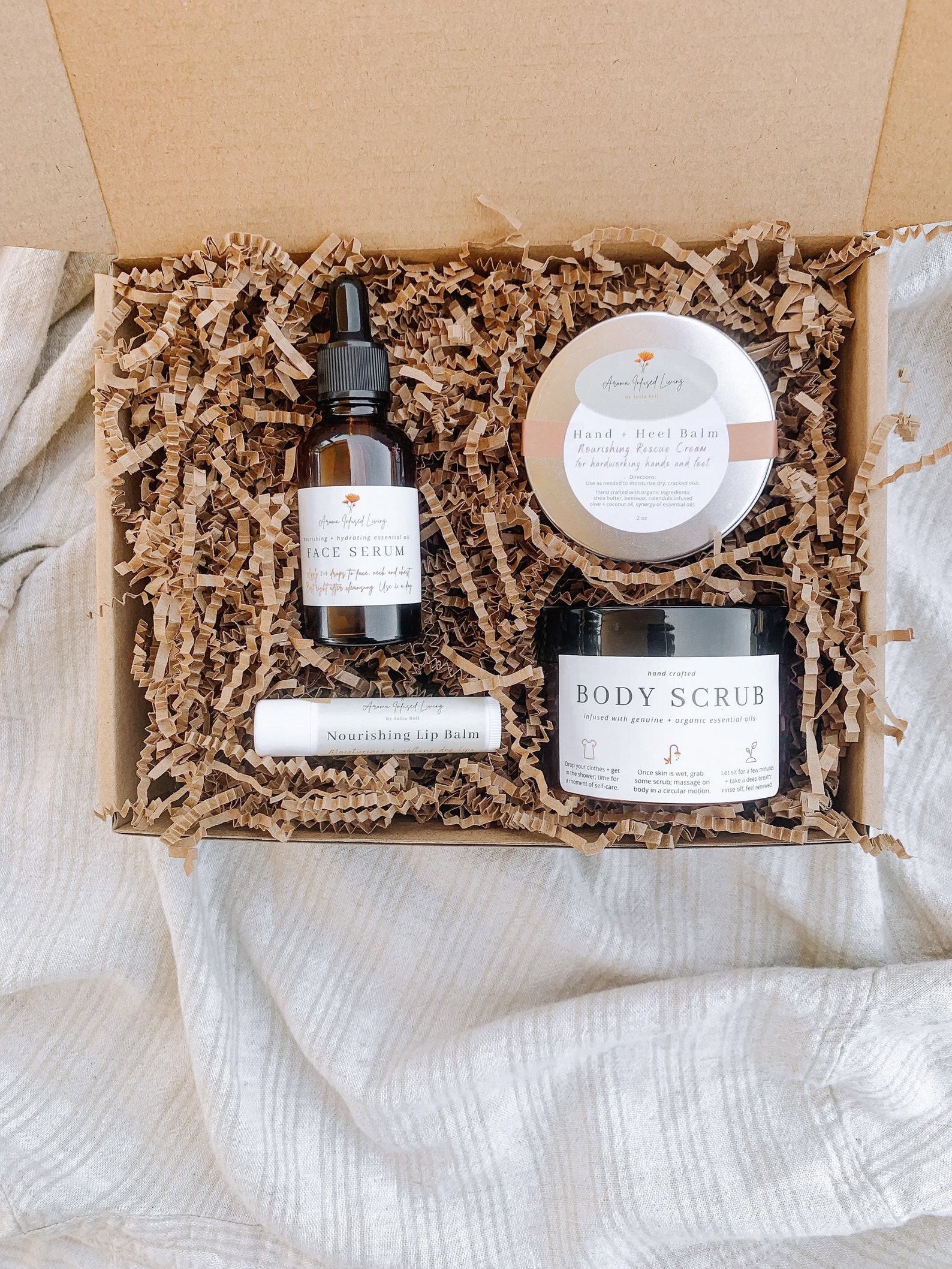 Happy Skin Gift Box, Customizable | Aromatic Skincare Products | All ...