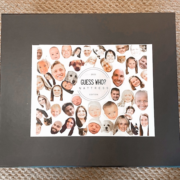 Custom Guess Who - Etsy