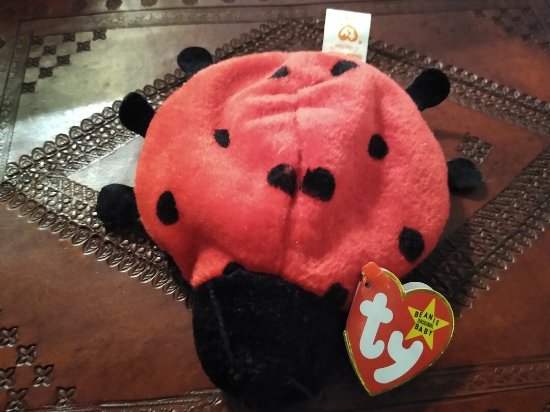 Rare Ty Beanie Baby Lucky Lady Bug Ultra Retired - Etsy