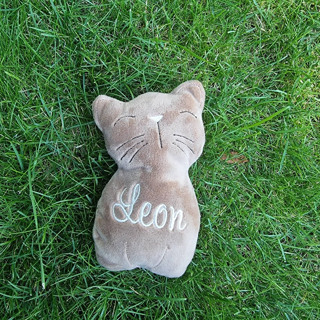 Kitten Cat Cuddly Toy Baby Cat Personalized With Name Embroidered ...