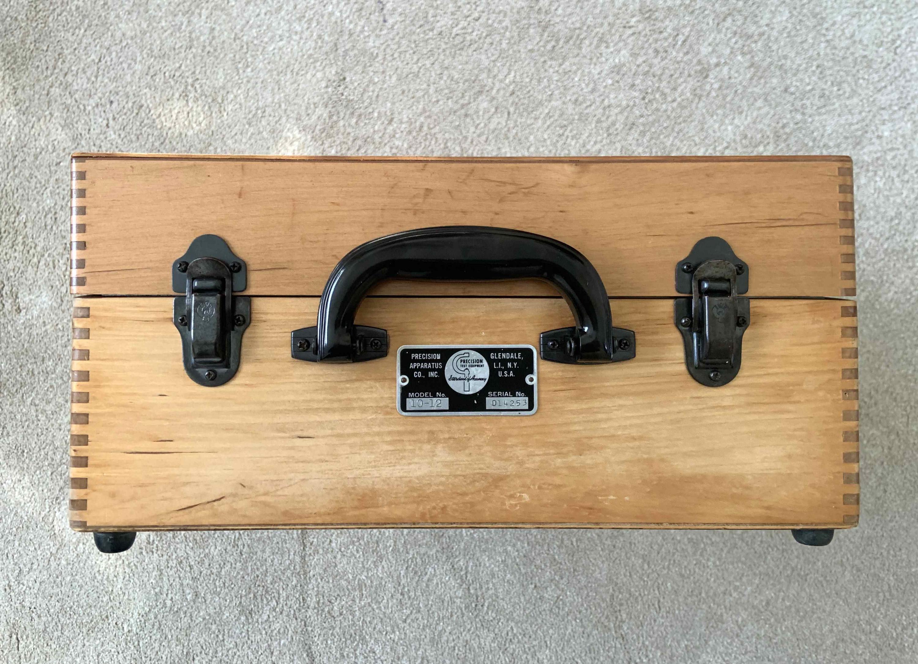 Vintage 1954-1963 Precision Tube Tester Working Model 10-12, Glendale ...