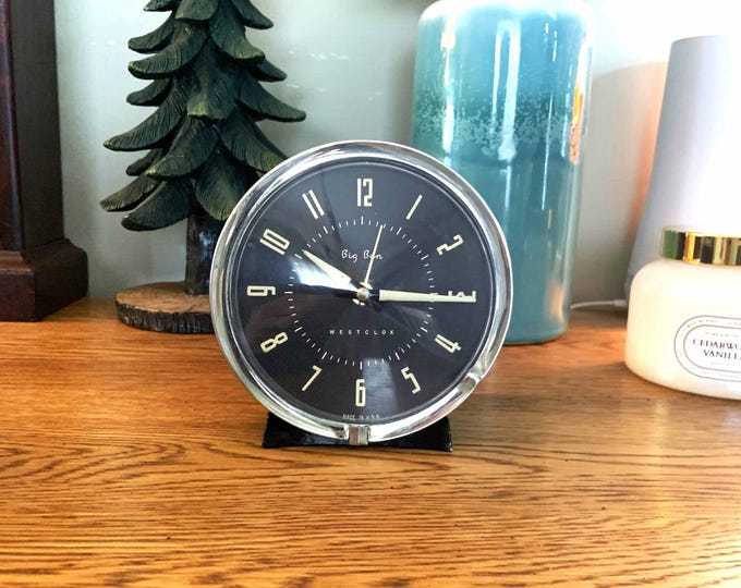 Vintage Westclox Big Ben Alarm Clock Style 7 Mid Century 1958-1964, Old ...