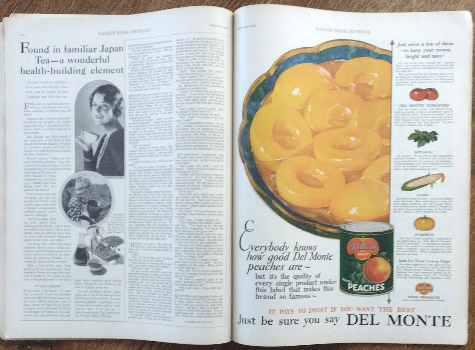 Antique Magazine, Ladies' Home Journal, February 1929, Vintage ...