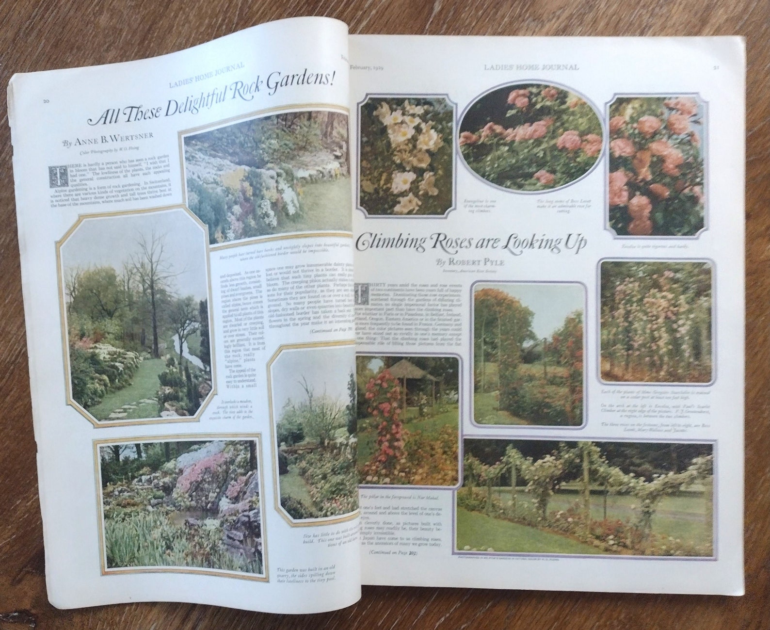 Antique Magazine, Ladies' Home Journal, February 1929, Vintage ...
