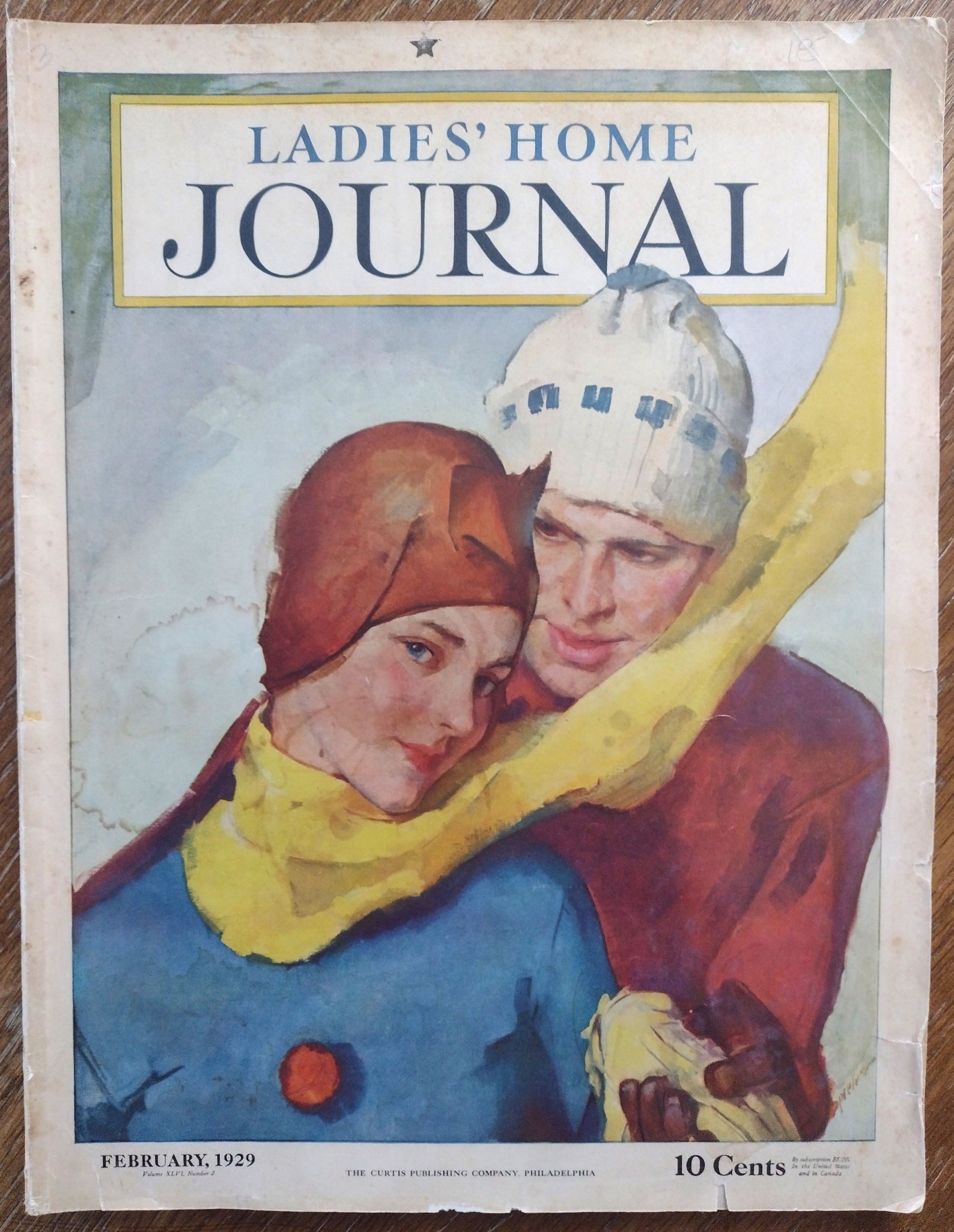 Antique Magazine, Ladies' Home Journal, February 1929, Vintage ...