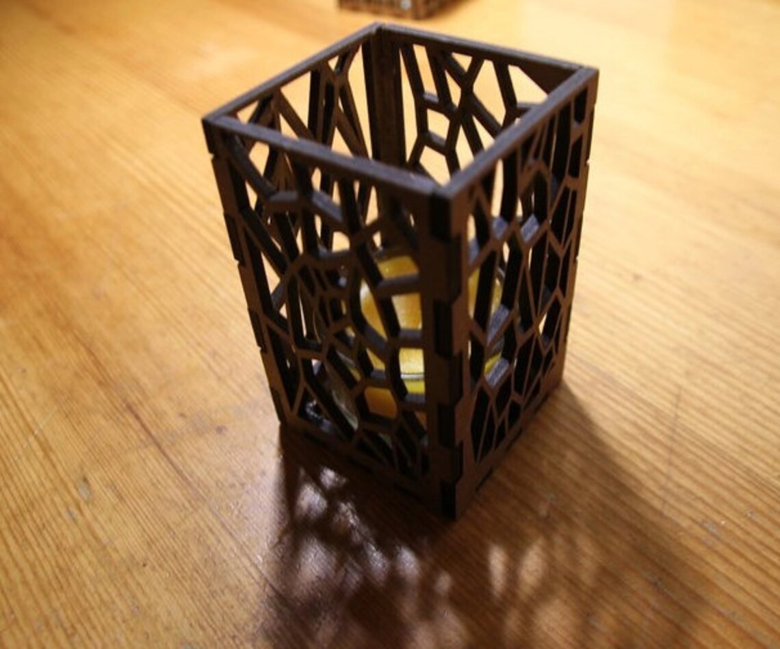 Candle Holders Digital File for Laser and CNC - Etsy