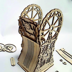 PUZZLE Gear Money Box Digital File for Laser and CNC - Etsy