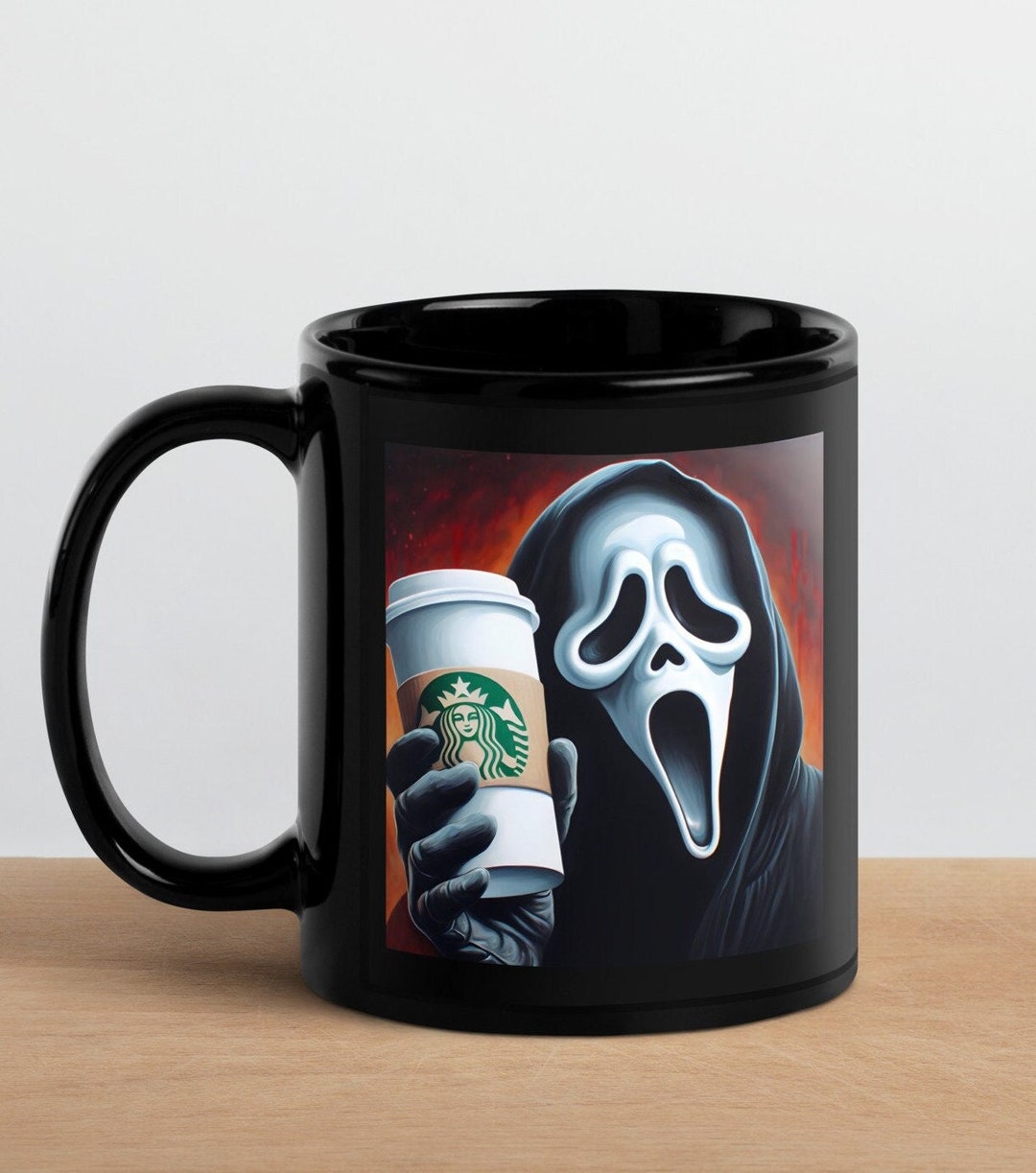 Ghostface Sip Scream Repeat Horror Movie Mug: Ghostface & Michael Myers ...