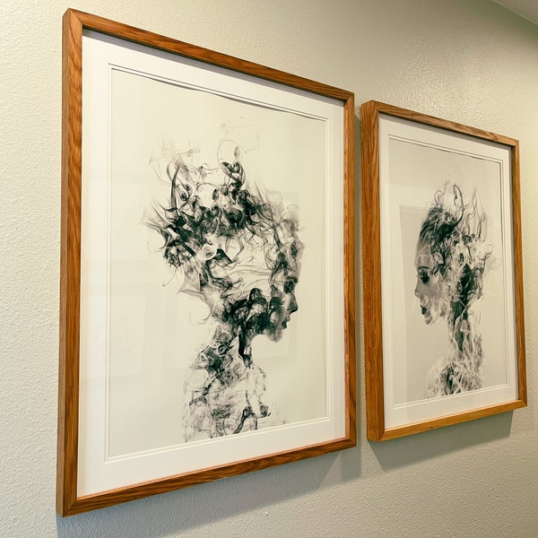 Solid Oak Frames - Etsy