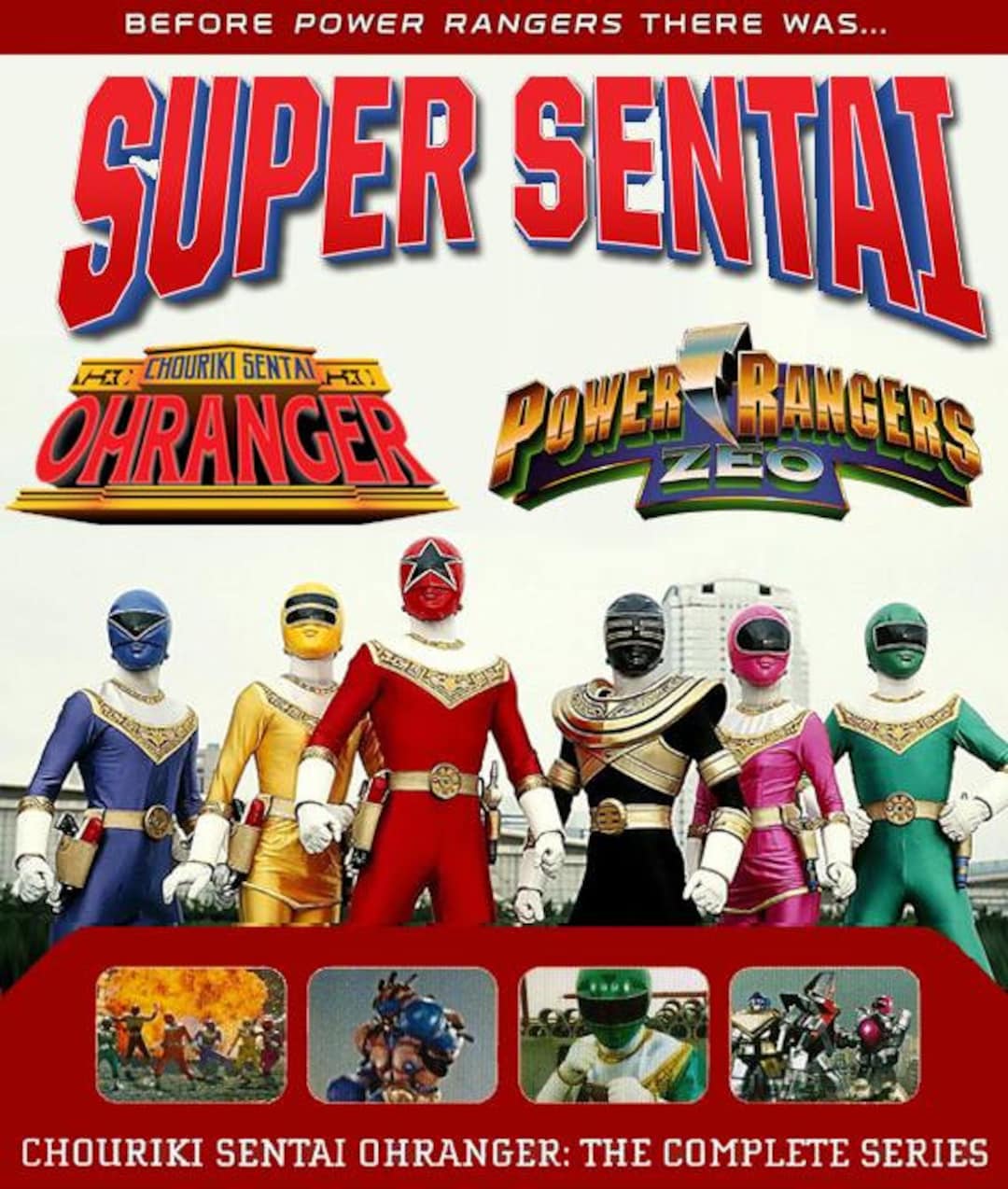 Super Sentai Ohranger / Power Rangers Zeo Complete Series - Etsy