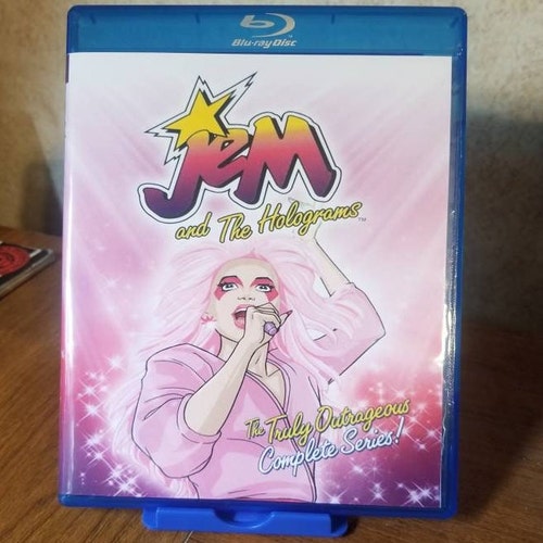 Jem and the Holograms Vinyl Embroidered Key Chain Jem Key - Etsy