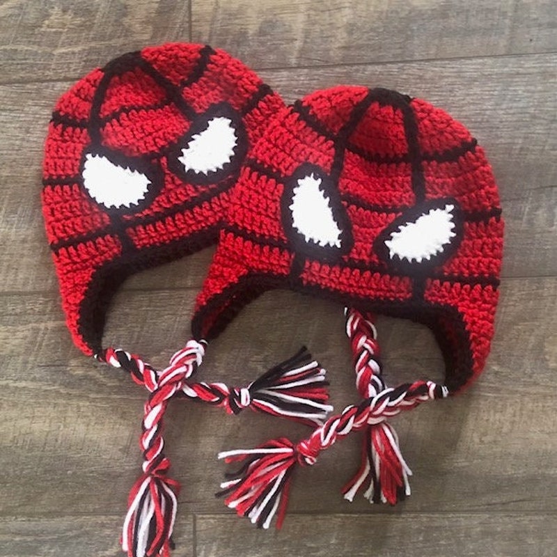 Spiderman Hat - Etsy