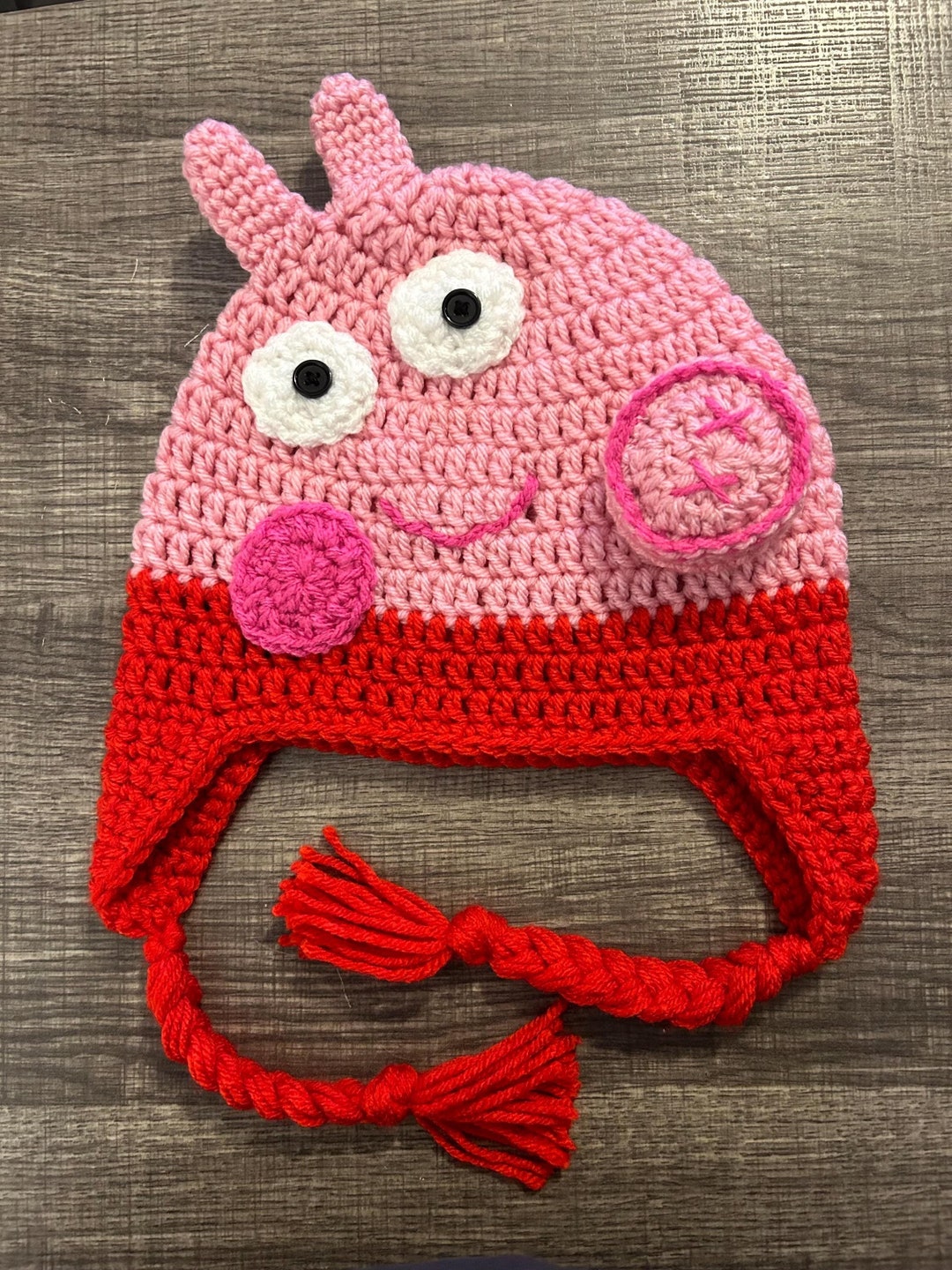 PEPPA PIG HAT - Etsy