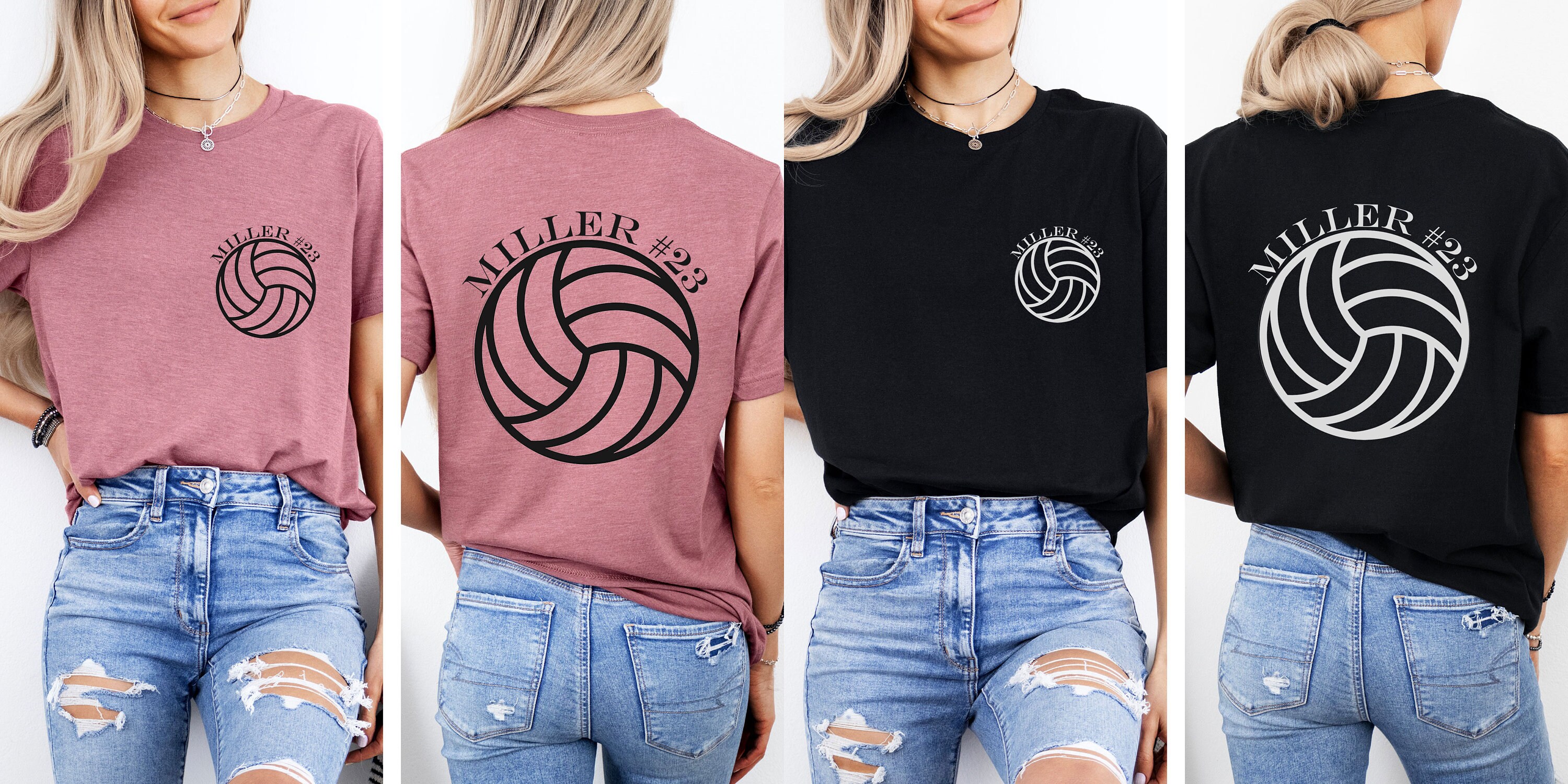 Personalized Volleyball T-shirt, Personalized Name Tee, Personalized ...