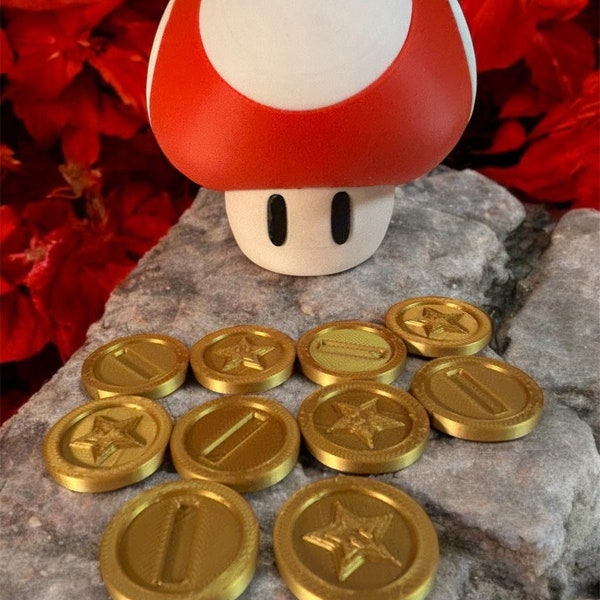 Mario Coins - Etsy