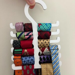 Tie Hanger/organizer - Closet Organizer - Bow Tie Organizer - Bowtie ...