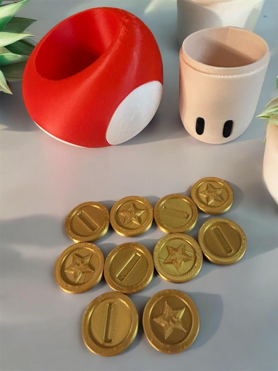 Mario Mushroom - Stash Jar - Super Mario Power up - Retro Gaming ...