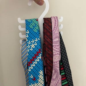 Tie Hanger/organizer - Closet Organizer - Bow Tie Organizer - Bowtie ...