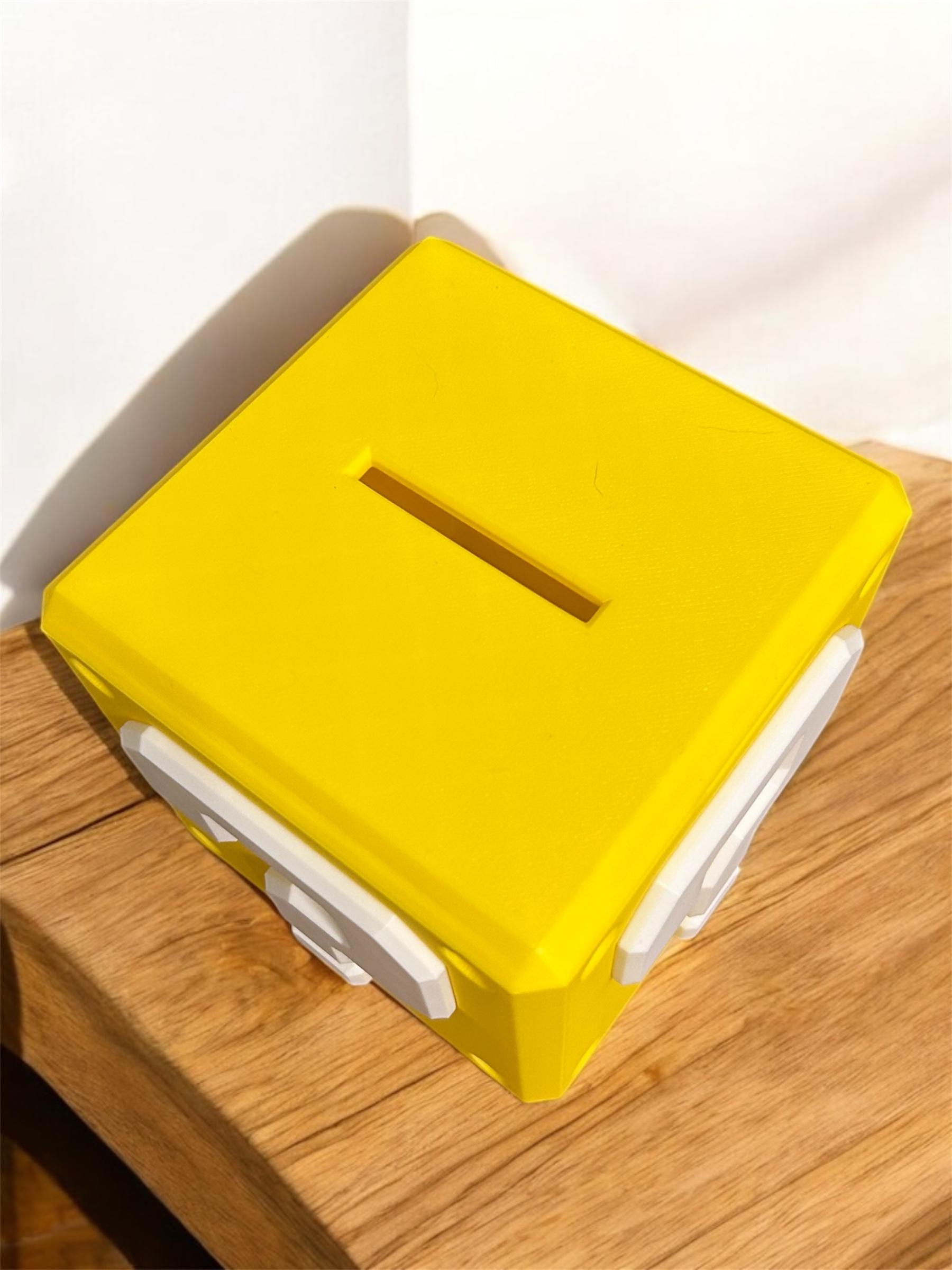 Mario Mystery Block - Mario Prize Block - Super Mario Question Box ...