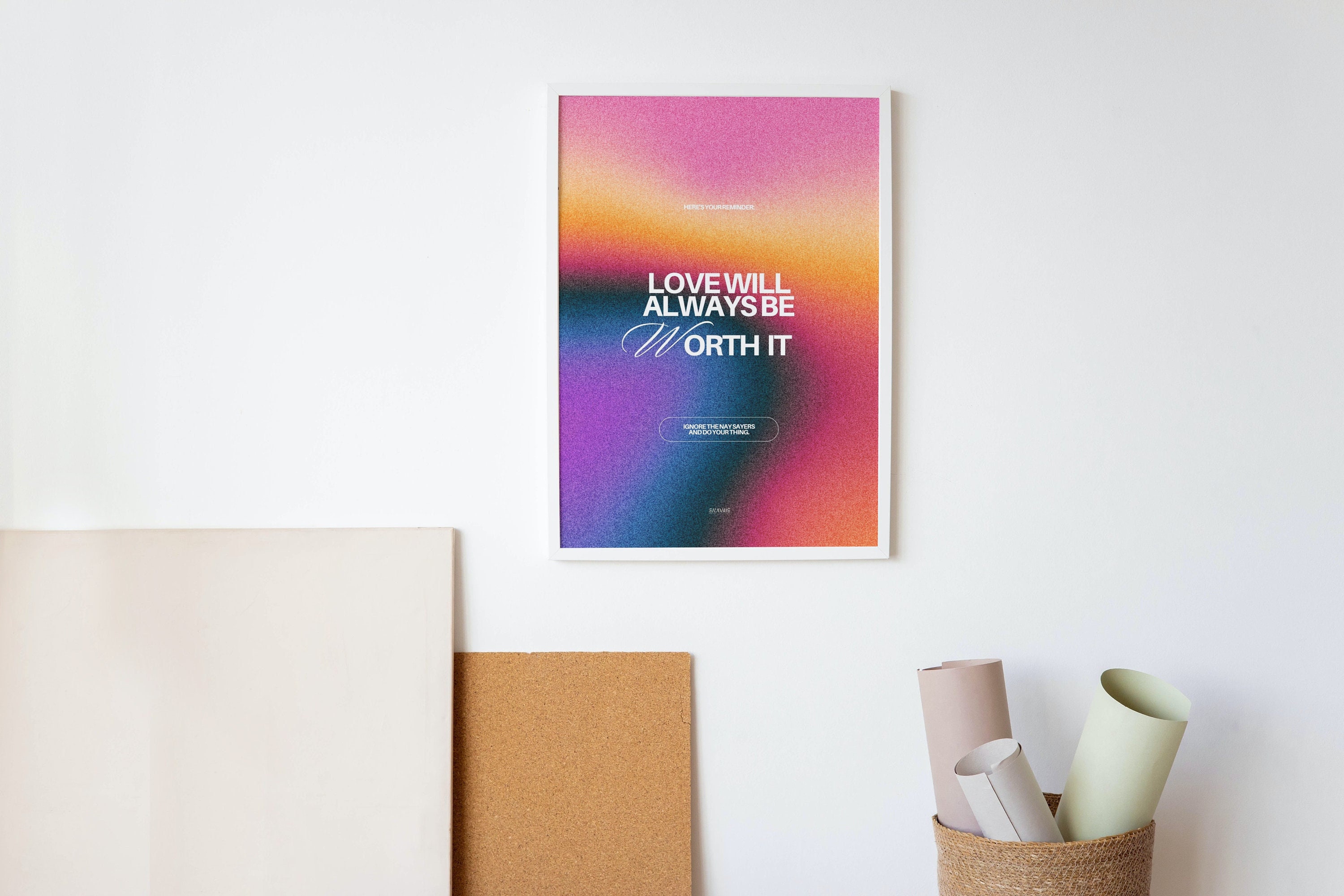 Set of 3 Trendy Aesthetic Aura Posters Gallery Wall Set, Digital Print ...