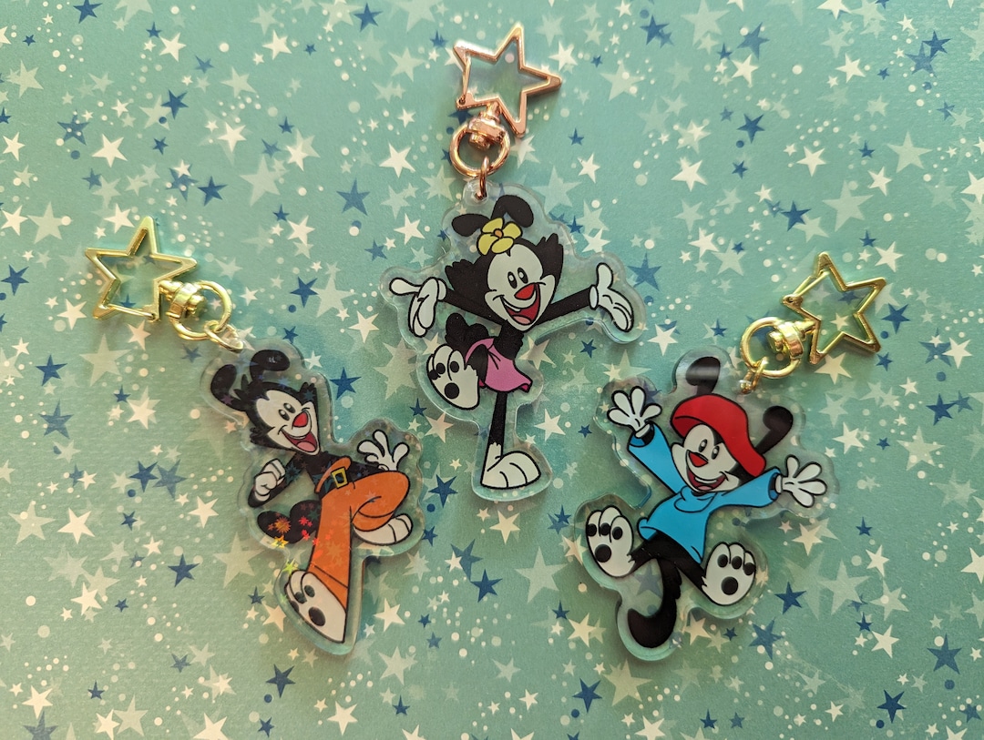 Animamiacs Holographic Acrylic Keychain Charms - Etsy